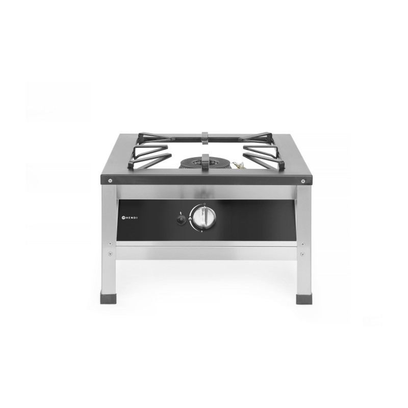 Rechaud à gaz professionnel large sur socle - arredochef